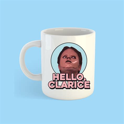 The Office Us Dwight Hello Clarice Mug Etsy Australia