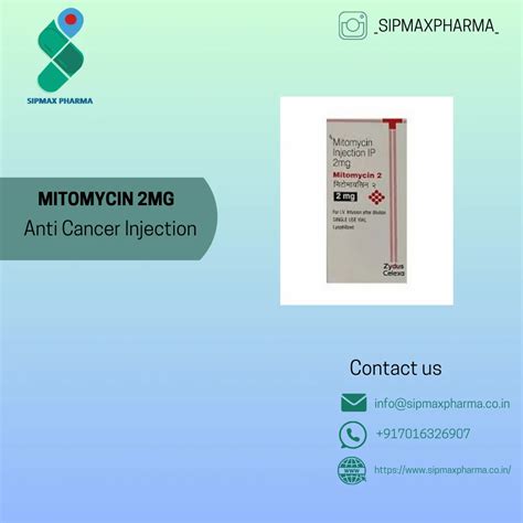 Mitomycin 2 Mg Injection At Rs 228 Vial Anti Cancer Injection 2 In