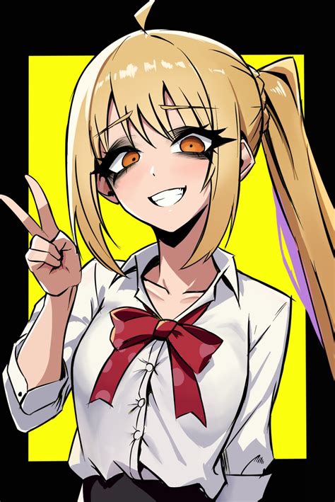 Safebooru 1girl D Ahoge Bags Under Eyes Black Eyeliner Black