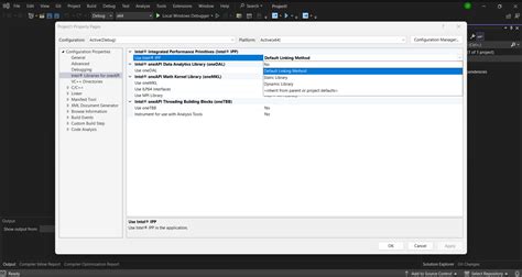 Compile And Link Intel Ipp Libraries
