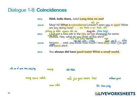 Thai Conversation 7349017 Npimphia Liveworksheets