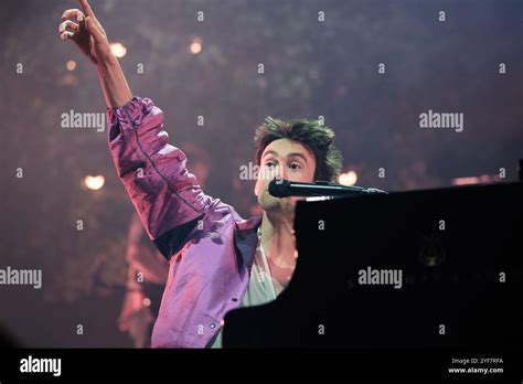 The English Singer Jacob Collier During The Performance At The Wizink