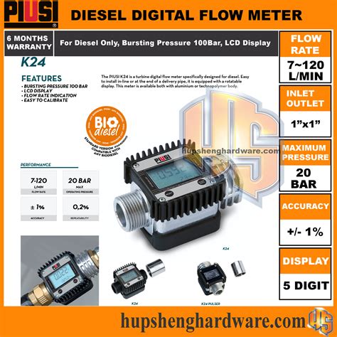 Piusi Flow Meter K24 At Howard Franklin Blog
