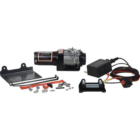 2500 Lb Pound Complete Atv Utv Winch Motor Assembly Kit