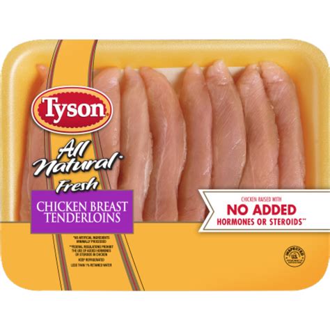 Tyson® All Natural Fresh Boneless Skinless Chicken Breast Tenderloins