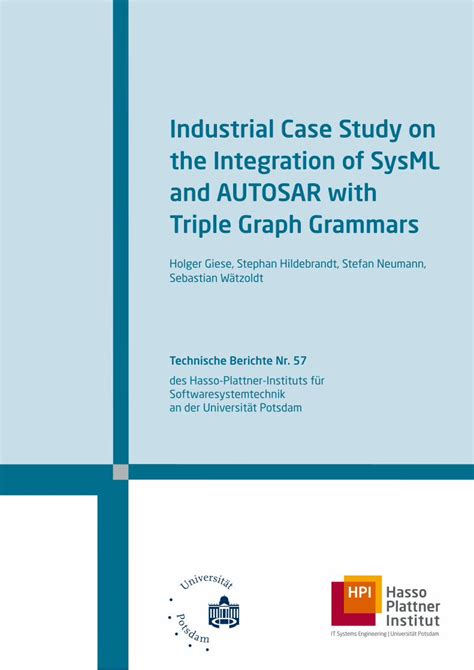 PDF Industrial Case Study On The Integration Of SysML And AUTOSAR DOKUMEN TIPS