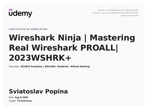 Sviatoslav Popina On Linkedin Cybersecurity Wireshark Networkanalysis Udemy Continuouslearning