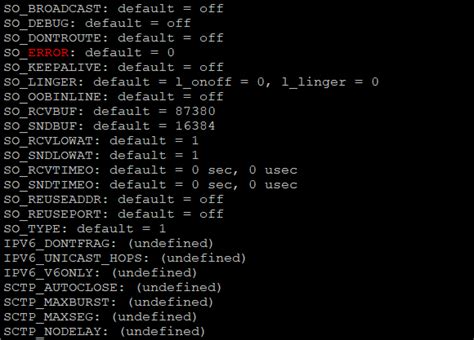【linux c 网络编程】套接字选项、getsockopt、setsockopt详解及c语言例子 csdn博客