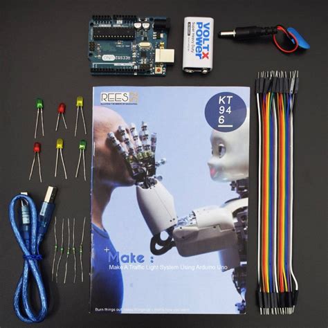 Make A Traffic Light System Using Arduino Uno Kt946 Rees52
