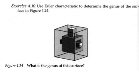 Solved Exercise Use Euler Characteristic To Determine Chegg