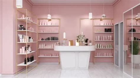 3d로 렌더링된 미용실 제품 디스플레이 개념 매장 선반 매장 디스플레이 슈퍼마켓 선반 배경 일러스트 및 사진 무료 다운로드 Pngtree