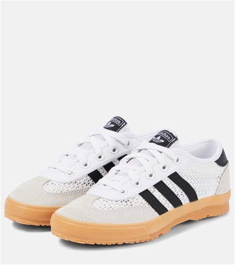 Suede Trimmed Table Tennis Shoes In Multicoloured Adidas Mytheresa