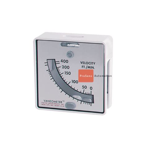 Dwyer Model 480 Vaneometer Swing Vane Anemometer Prosens Automation