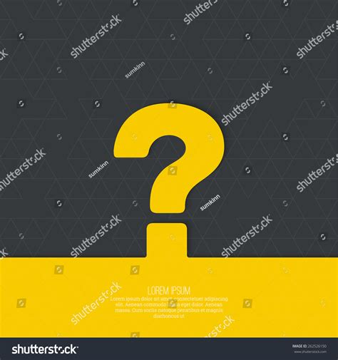 물음표 아이콘도움말 기호노란색 백그라운드에서 Faq 서명벡터 스톡 벡터로열티 프리 262526150