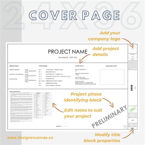 Autocad Title Block Template Designer Canvas