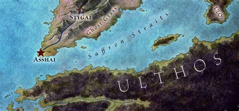 Asshai Map For Game Of Thrones Nerd Geek Feelings