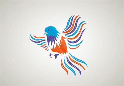 Premium Vector Creative Wings Art Of Birds Flying Vector Art And