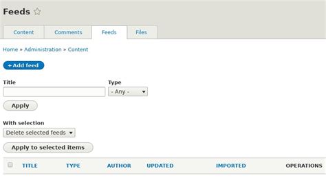 Realiza Tus Importaciones De Contenido Con Feeds En Drupal Metadrop