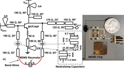 A Simplified Schematic Of The Rf Portion Of The 13 Ghz Oscillator Download Scientific