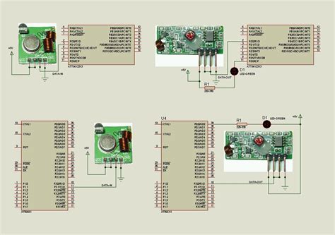 A Lu Room 無線模組 Rf 315mhz 發射接收，使用8051與attiny2313
