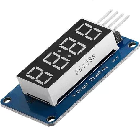 4 Bit Digit 7 Segment Clock Digital Tube Led Display Module Tm1637