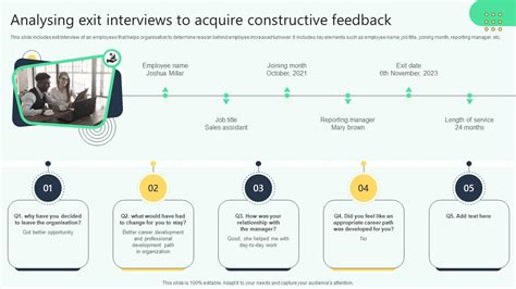 Analysing Exit Interviews To Acquire Constructive Feedback Analysing Hr