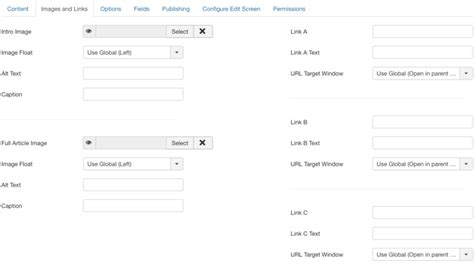 Help310 Content Article Manager Edit Joomla Documentation