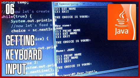 Java Tutorial 06 How To Get User Input From Keyboard Via Scanner Youtube