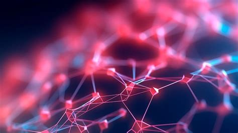 Premium Ai Image 3d Network Connections With Plexus Design Background Generative Ai Illustrator