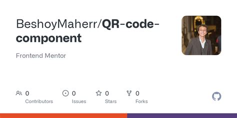 GitHub BeshoyMaherr QR Code Component Frontend Mentor