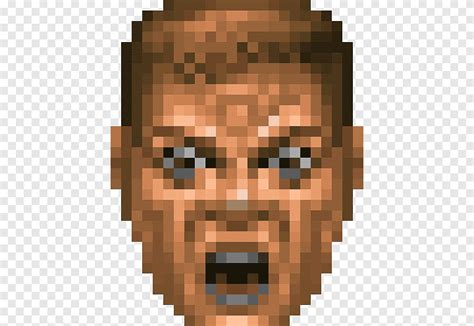 Doom Guy Sprite Face