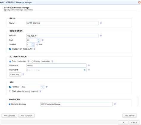 Sftpscp Network Storage