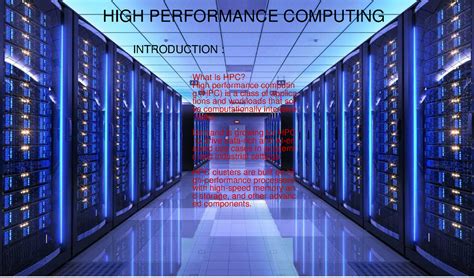 HPC PPT COMPUTER SCIENCE AND ENGINEERING Artificial Intelligence