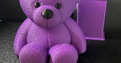 Barry Bear Remix Fuzzy Fuzzy Multi Color Supported By Shortytheone Download Free Stl Model