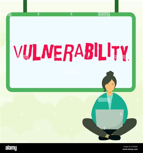 Text Caption Presenting Vulnerability Word Written On State Of Being Exposed To The Possibility