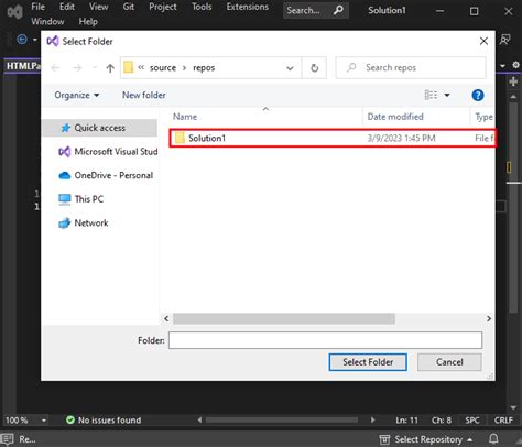 how to open the solution explorer in vs code