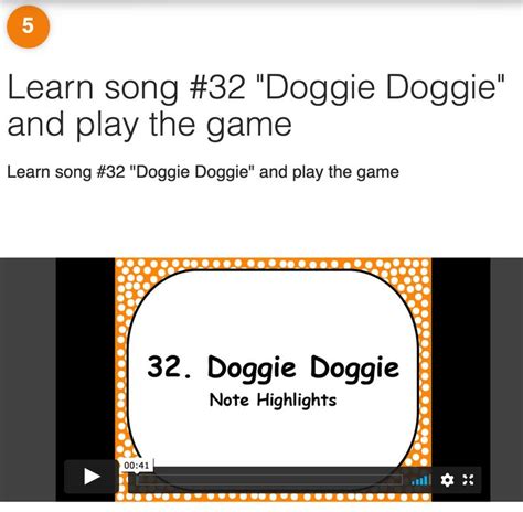 November Week 2 Grade 2 Music Lessons 2nd Grade Lesson