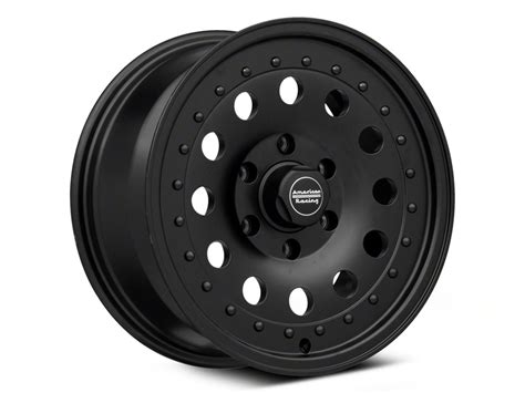 American Racing Ranger Ar62 Outlaw Ii Satin Black 6 Lug Wheel 17x8