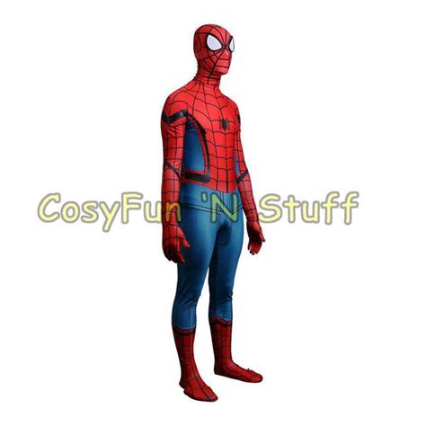 Spider Man Homecoming Cosplay Tom Holland Spiderman Adult 3d Costume
