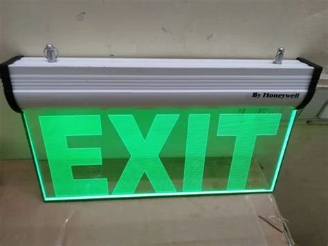 Grey Green Aluminium LED Exit Light At Piece In Noida ID