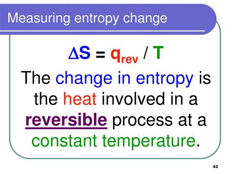 PPT Chapter Spontaneous Change Entropy And Free Energy PowerPoint Presentation ID