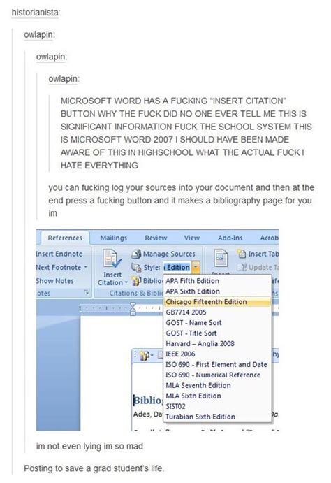 Too Bad We Only Use Google Docs Now R Tumblr