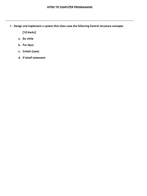 Intro To Programming Assignment Iii Pdf Technology And Engineering