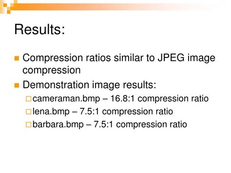 ppt embedded image coding using zero trees of wavelet transform
