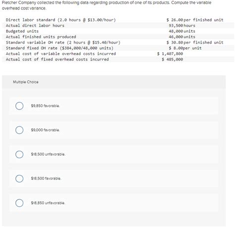 Solved Jse The Following Data To Find The Total Direct Labor Chegg Com