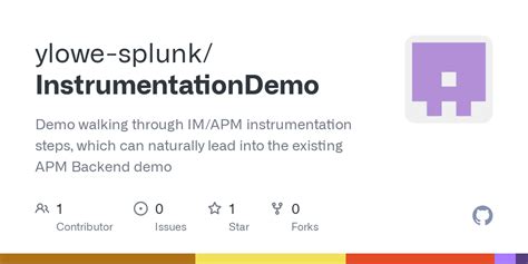 Github Ylowe Splunkinstrumentationdemo Demo Walking Through Imapm