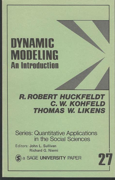 Dynamic Modeling An Introduction Qualitative Applications In The