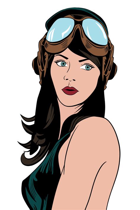 Illustration Of Pin Up Girl Vector 19134723 Vector Art At Vecteezy
