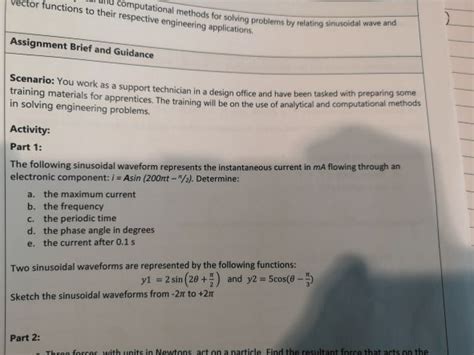 Solved Vector Functions To Their Respective Engineering Chegg Com