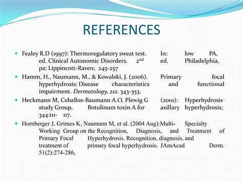 Hyperhydrosis Pptx